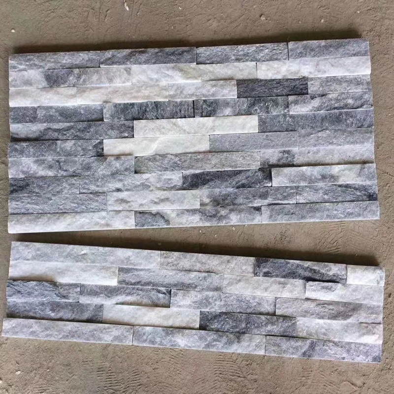 Slate Stacked stone veneer wall panel