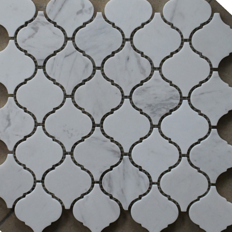 Arabesque Marble Backsplash Tile