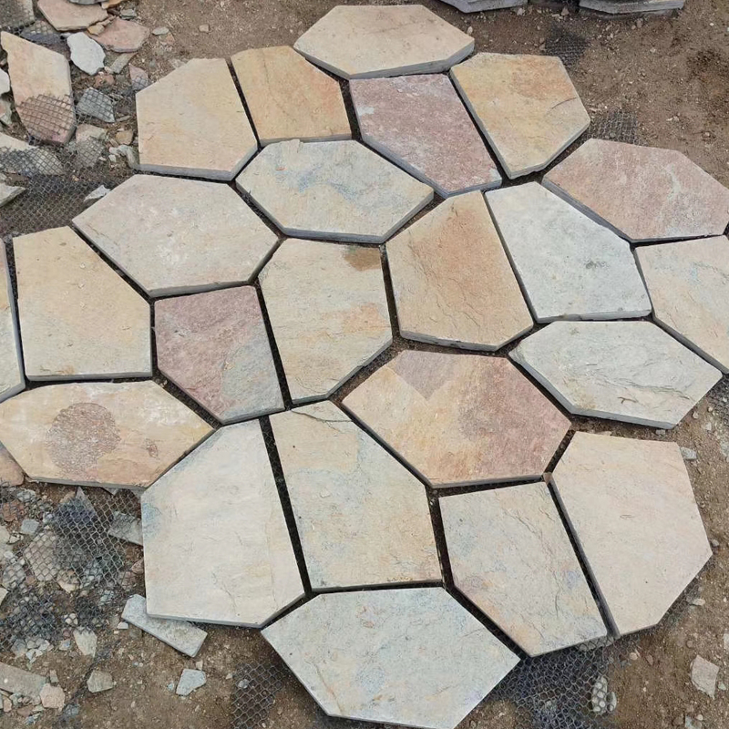 Multicolor Pattern Slate Flagstone