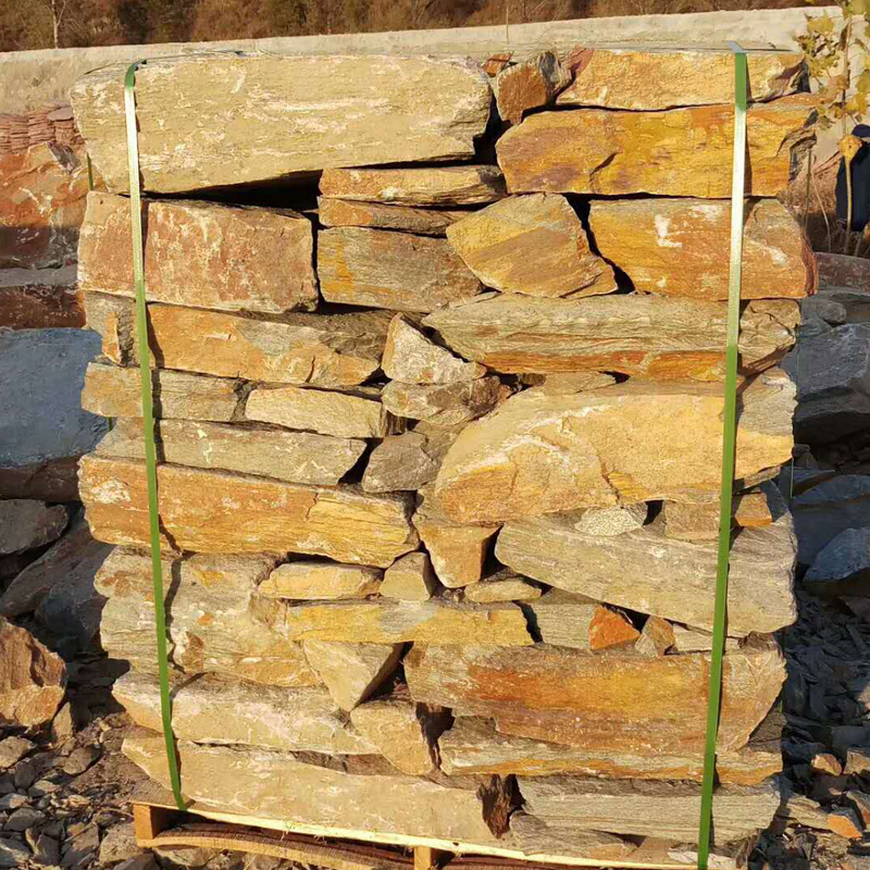 Yellow Slate Castle Rock Veneer